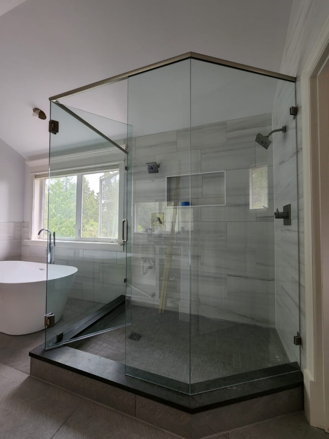 Semi Frameless Shower Doors Phoenix | Custom Installations & Free Quote